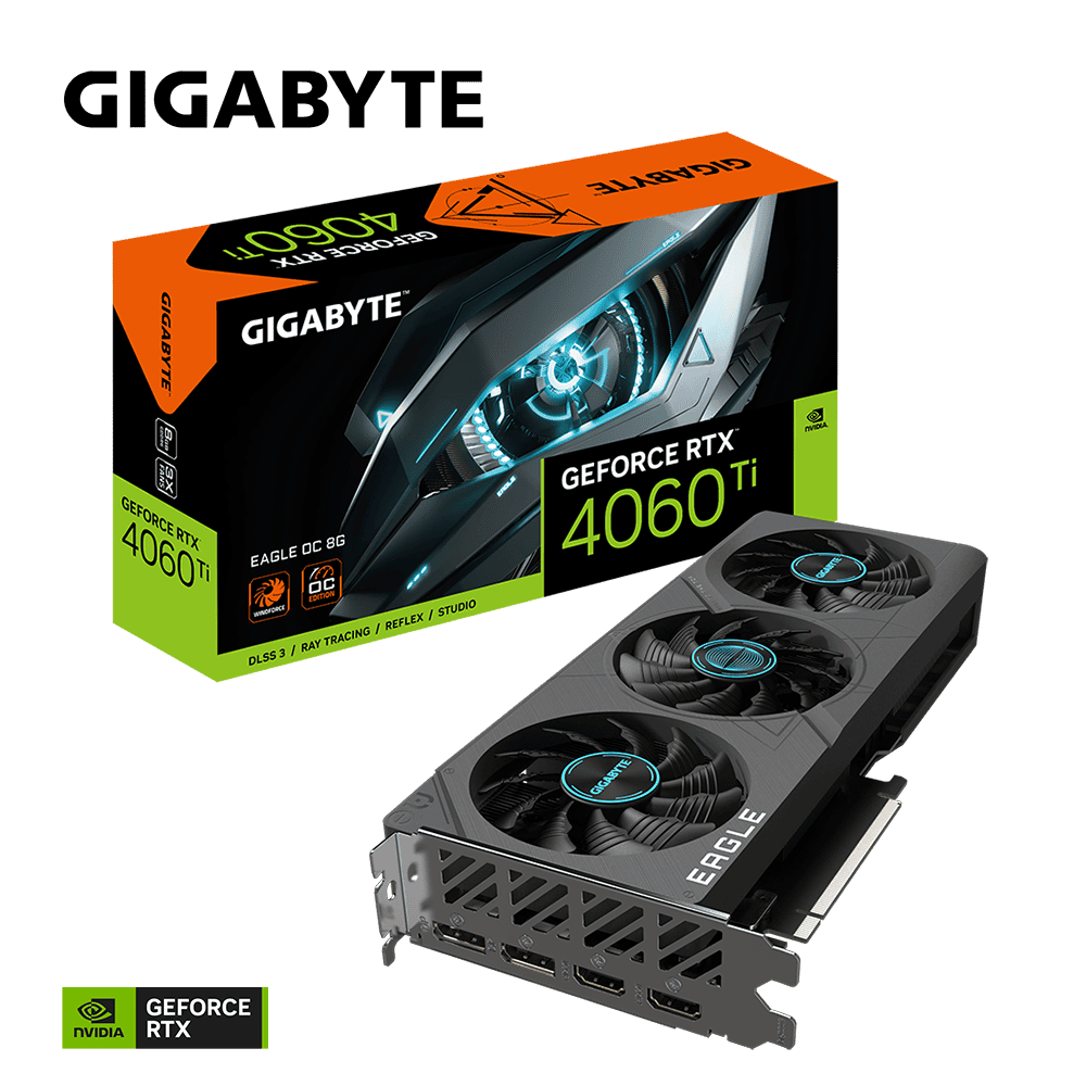 GIGABYTE GeForce RTX™ 4060 Ti EAGLE OC 8G - Performa PC